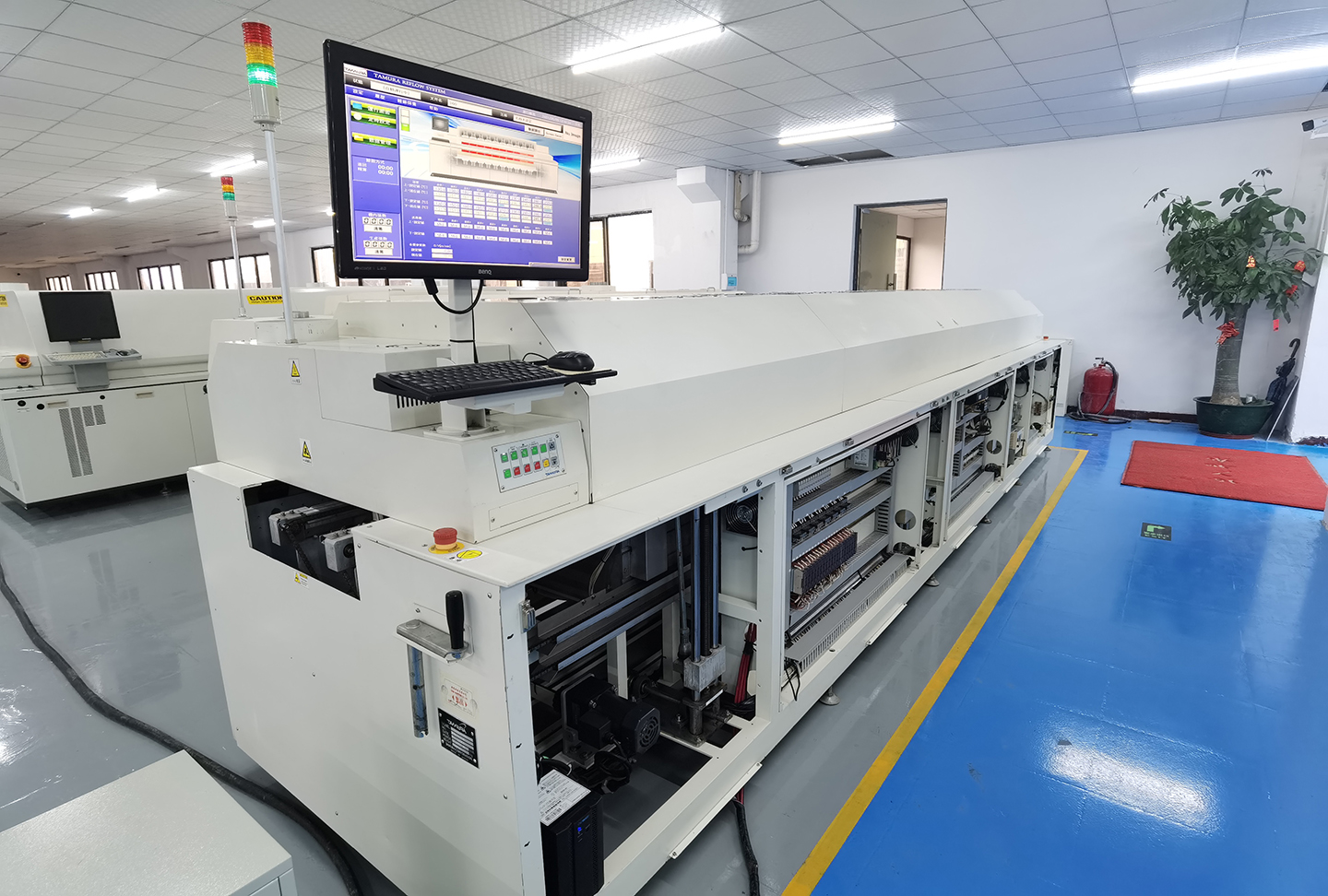 High Quality SMT Reflow Soldering Oven Machine TNA-538EM For PCB ...