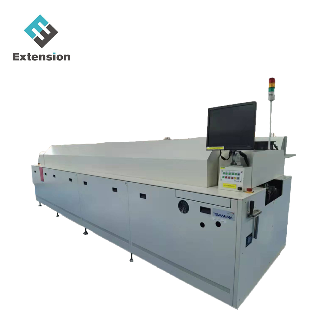 High Quality SMT Reflow Soldering Oven Machine TNA-538EM For PCB ...