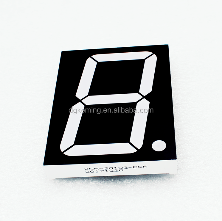 China Producer 90mm Single Digit 3 Inch 7 Segment fnd Indicator Big 7 Segment LED Display RGB