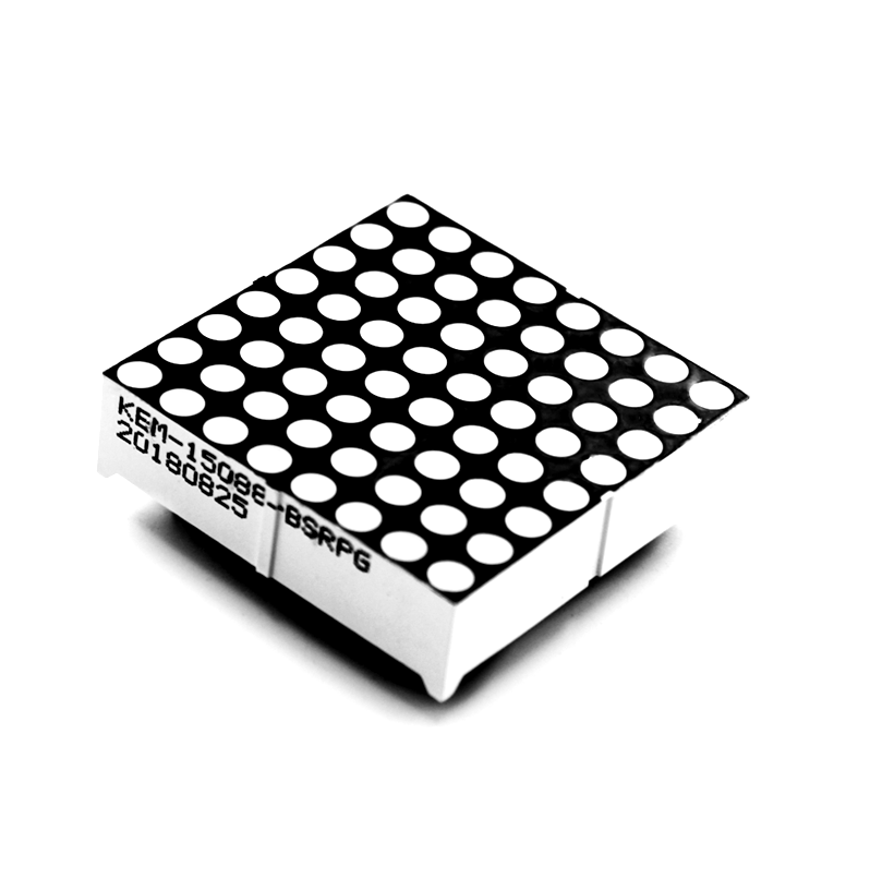 RGB led matrix 8x8 full color led dot matrix display 38x38mm