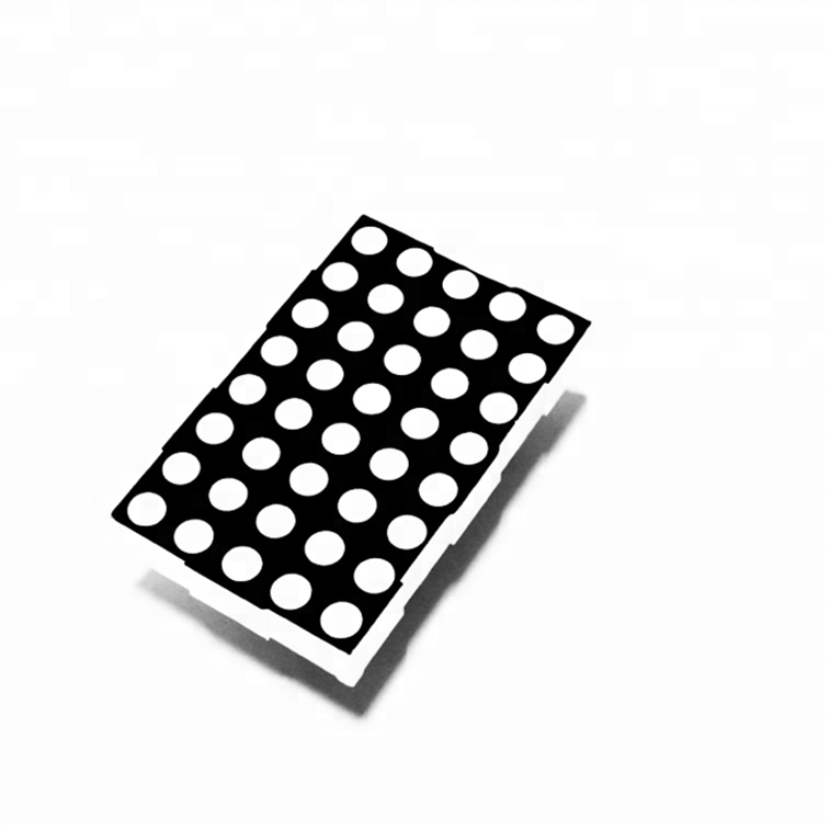 5mm 5*7 Red Dot Matrix Module KEM 2057BS F5 Dot Matrix 5x7 Dot Matrix ...