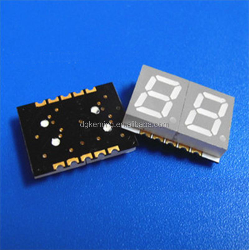 Duplex Common Anode / cathode Ultra thin SMD display 7-segment