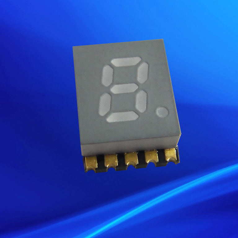 small seven segment SMD type 0.2" mini 7 segment led display smt from ...