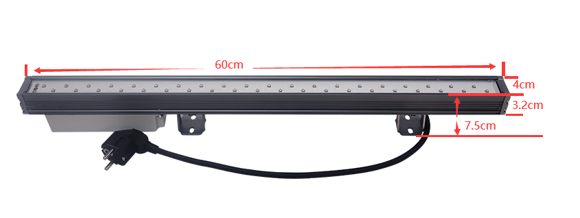 25cm 10w high power uvc led light bar 260nm 255nm uv led lamp for ...