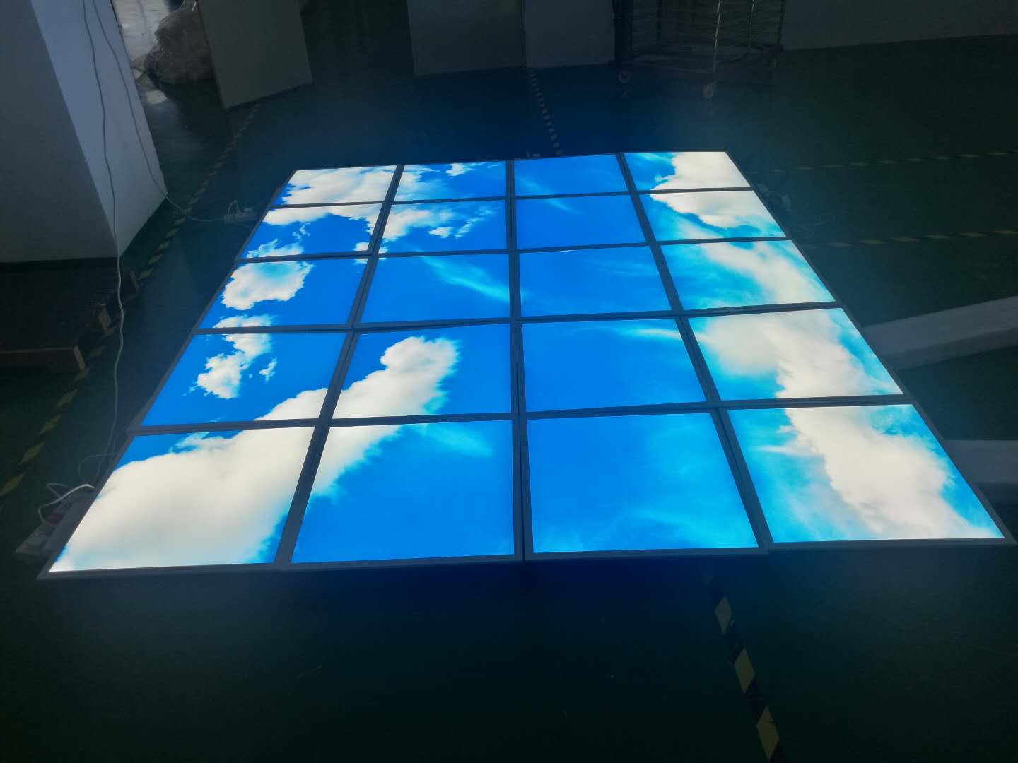 blue sky 60x60cm sky panel light frameless led ceiling panel light for ...