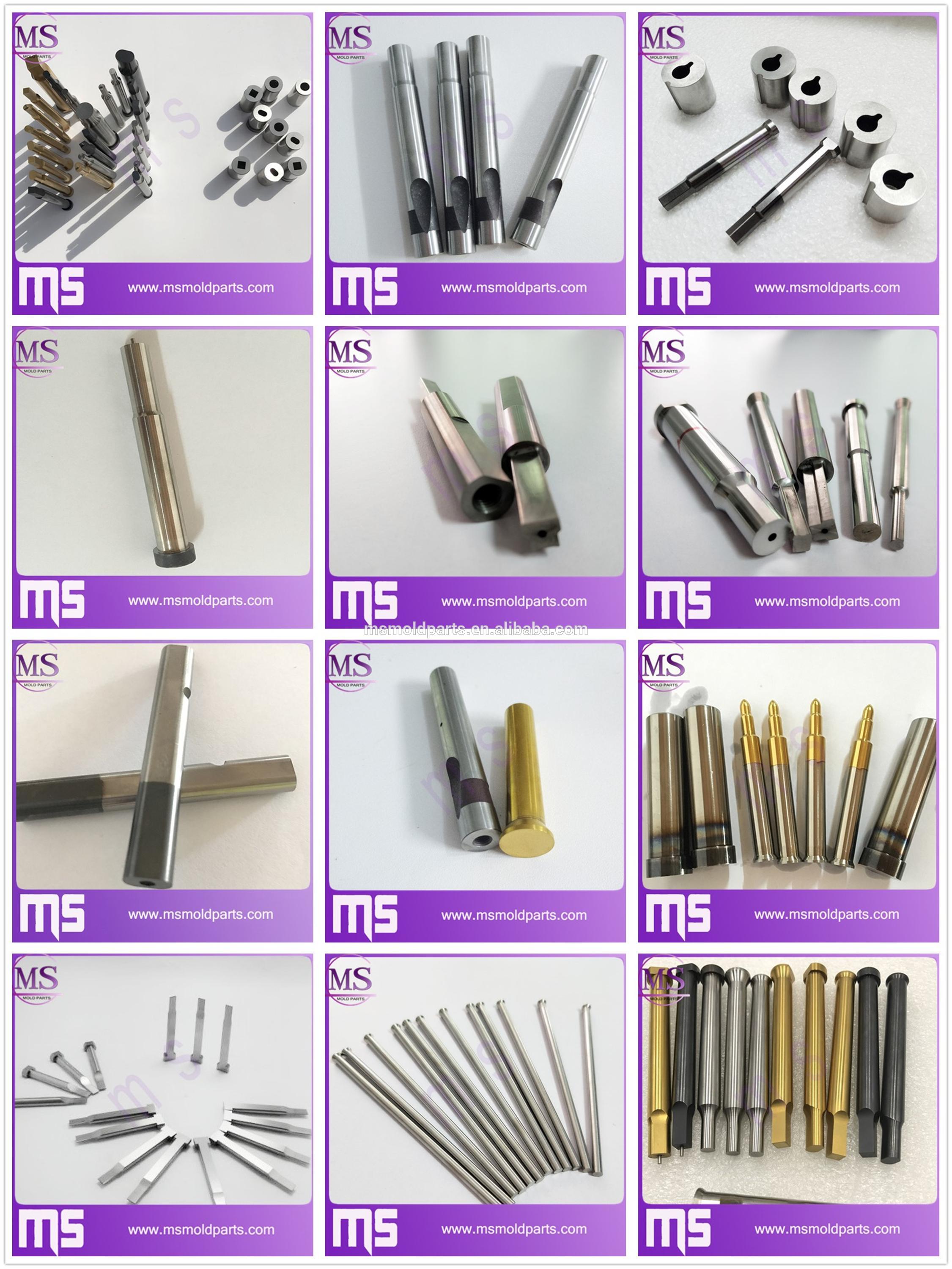 Carbon steel punches and die custom shape Mould custom shaped hole ...