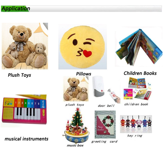 moving electronic toy module with music and movement for plush dolls ...