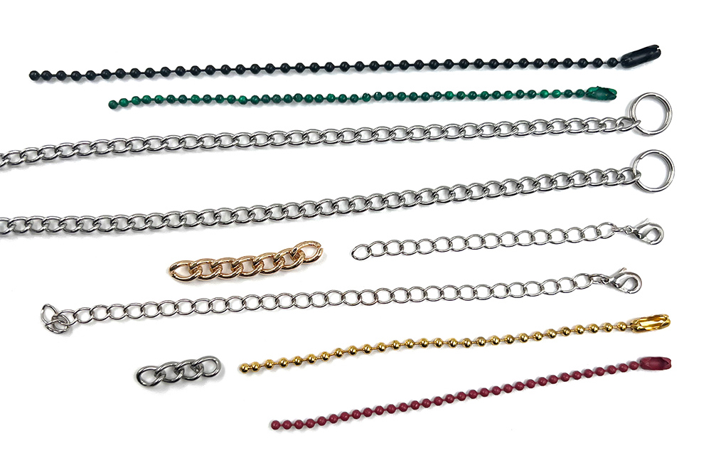 DIY keychain accessories , key ring with chain , keychain findings ...