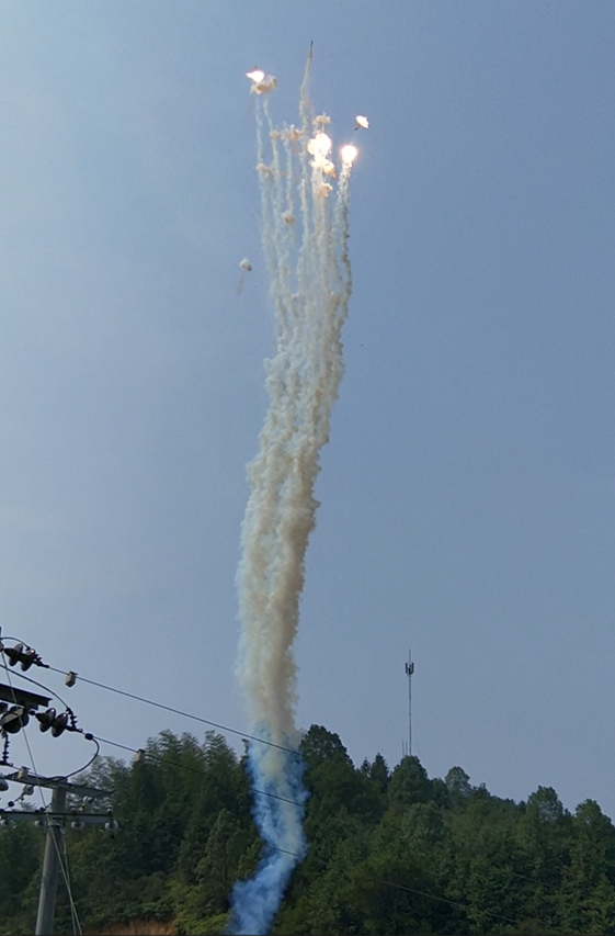 Color Smoke Daytime Fireworks Firecrackers Christmas Pyro Fireworks ...