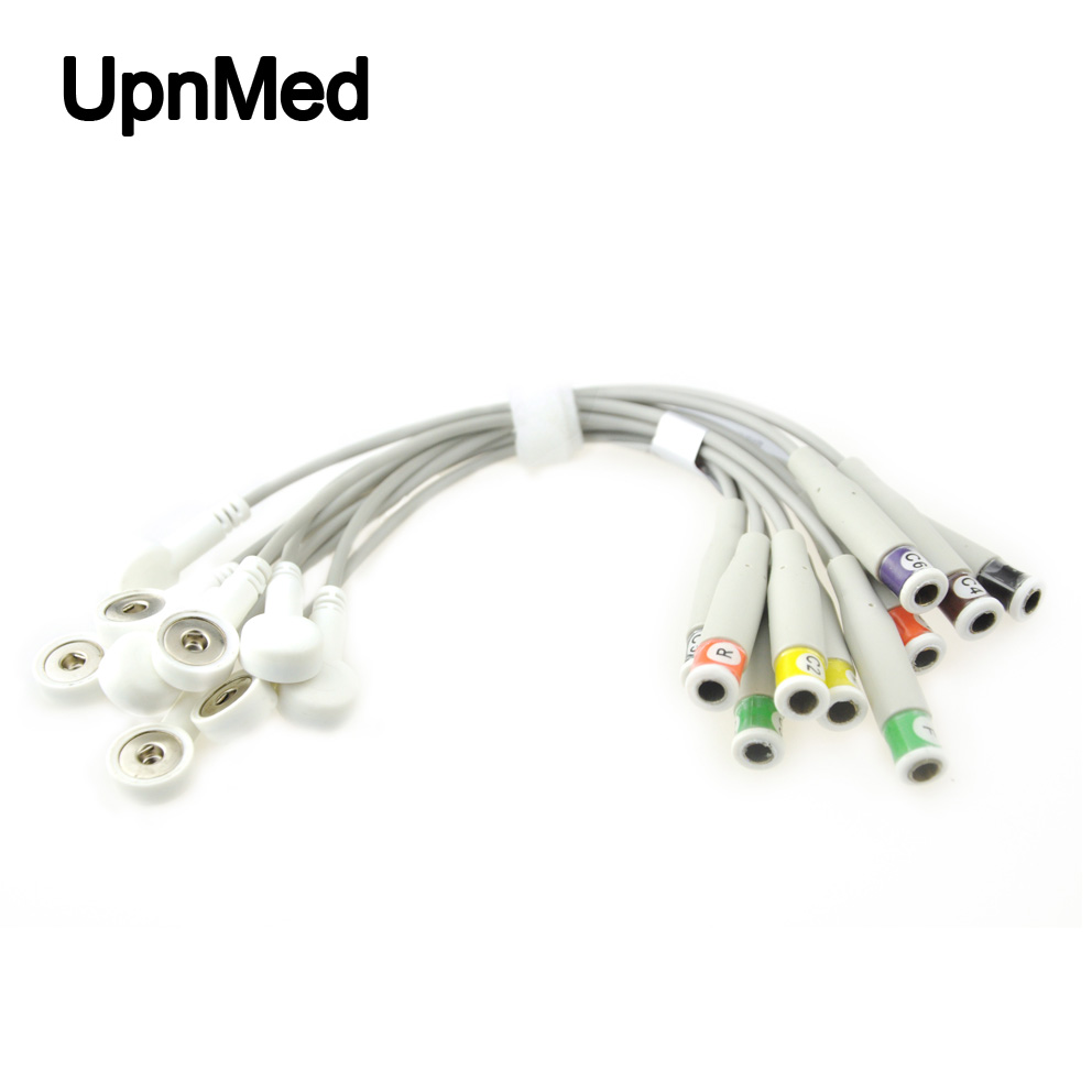 EKG Electrode Adapter cable, Banana4.00/Din3.00 to Snap from China ...
